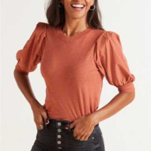 Nation LTD | Tops | Nation Ltd Rimma Exaggerate Sleeve Tee | Poshmark